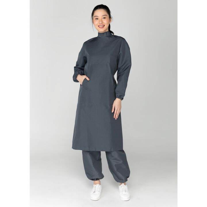 C|Z"Basic" Dark Gray Isolation Gown PPE | Lazada PH