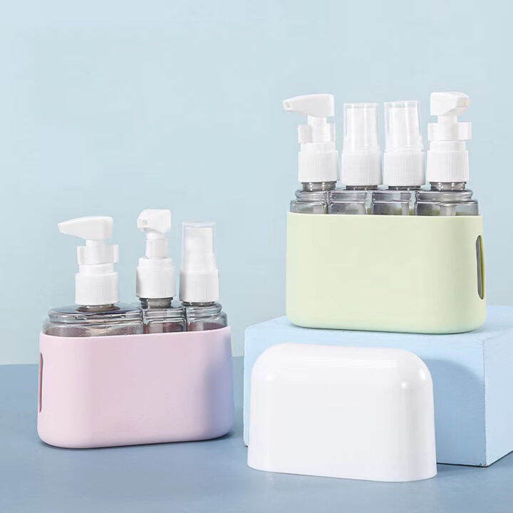 4 In 1 Travel Bottle Set With Silicone Sleeve Can Boarding Shampoo ...