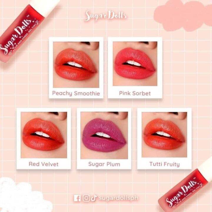 Sugar Dolls - Lip and Cheek Gel Tint with Freebie | Lazada PH