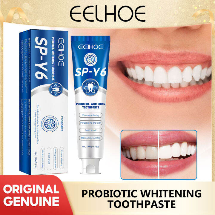 Eelhoe Teeth Whitening Toothpaste Probiotic Colour Corrector Deep ...
