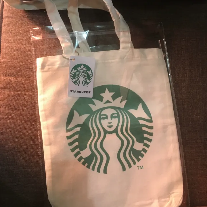 STARBUCKS | Eco-Friendly Tote Bag (Original Fabric Canvas Printed ...