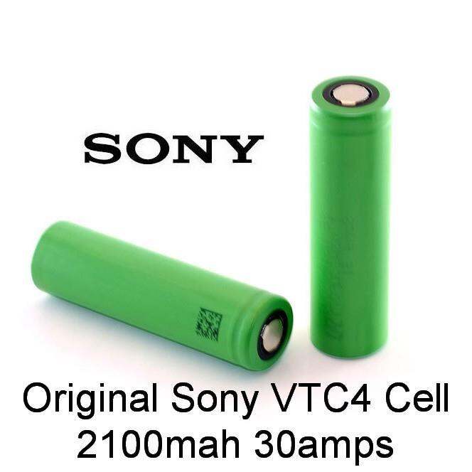 【COD】 Orig Murata 18650 VTC4 Cell 3.7v 2100mah 30a Rechargeable Battery ...