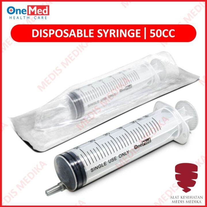 Syringe Spuit Spet 50 ml cc Teknik Tanpa Jarum Takaran Nutrisi Onemed ...