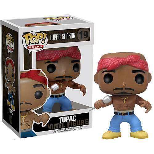 Funko POP #29 New Arrival Tupac Shakur #19 ACTION TOY FIGURES TUPAC ...