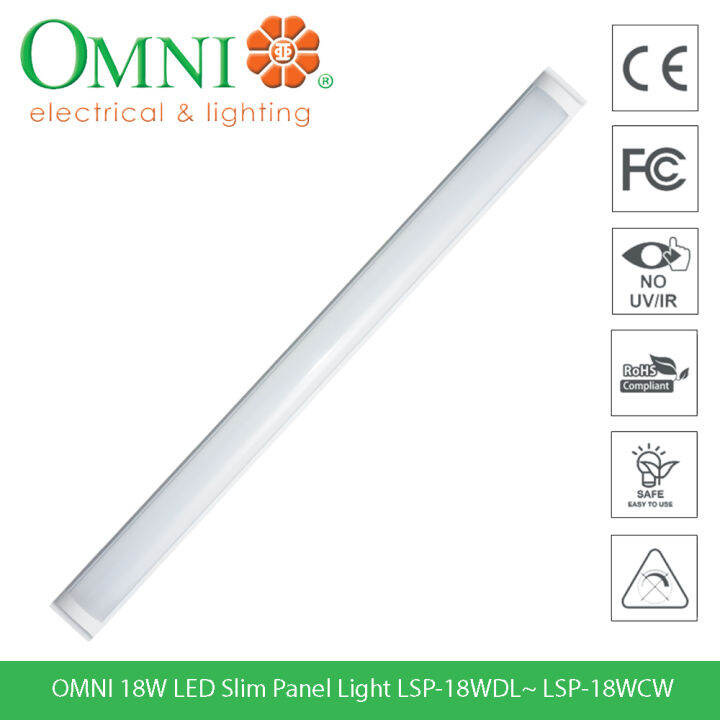 OMNI 18W LED Slim Panel Light LSP-18WDL~ LSP-18WCW | Lazada PH