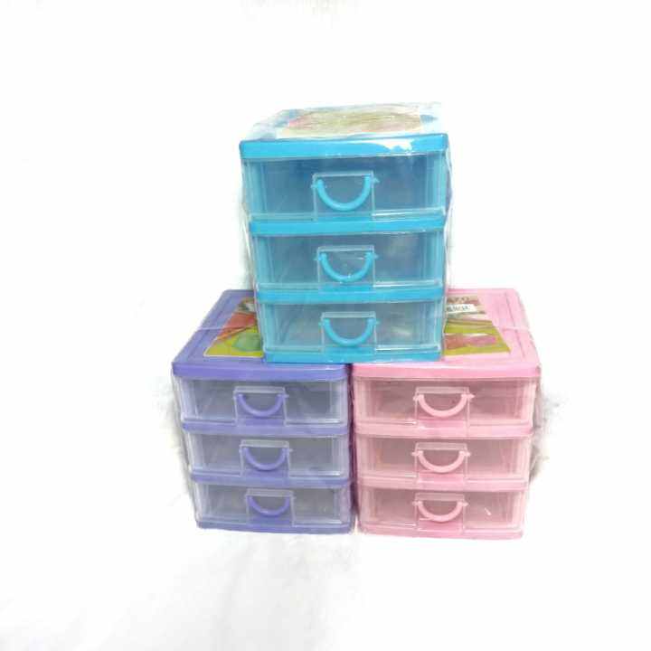 Lemari Laci Plastik 5 Susun Mini Drawer Storage Cabinet kecil | Lazada ...