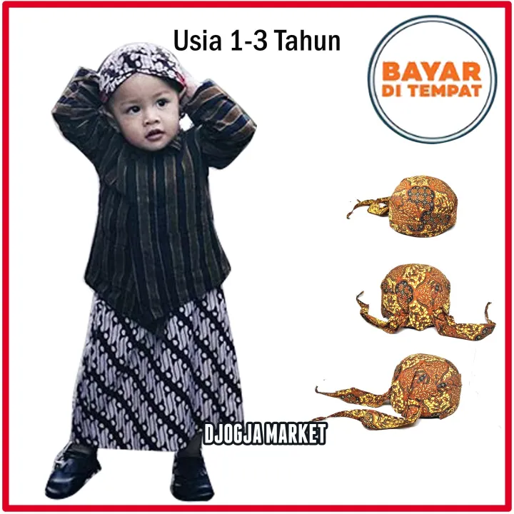 COD Blangkon Anak Laki Laki Blangkon Sunda Blankon Jawa Blankon solo ...
