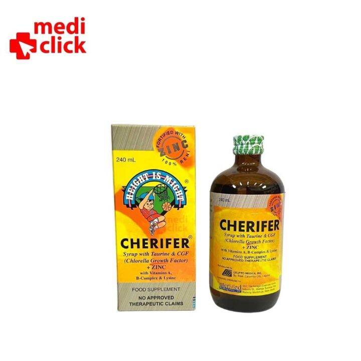 Cherifer with 240ml (7-12 year old) 1 Bottle | Lazada PH