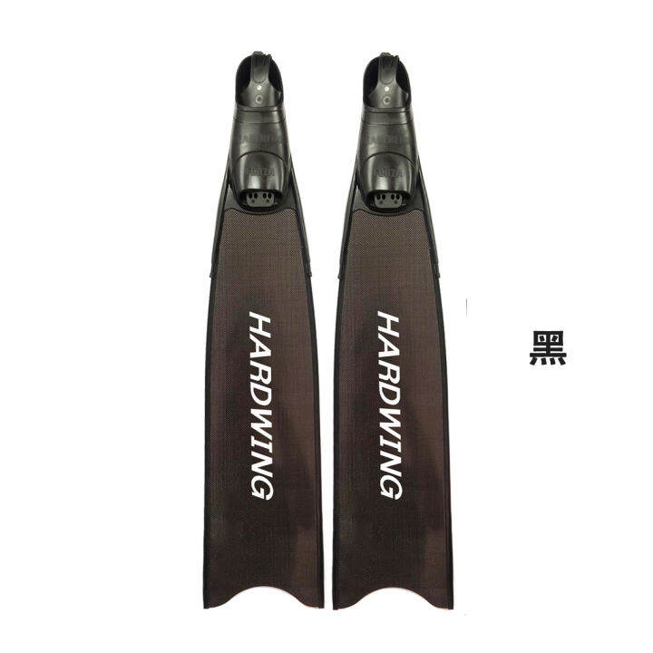 [Free shipg]HARDWING Free Diving Long Flippers Glass Fiber Fishing and ...
