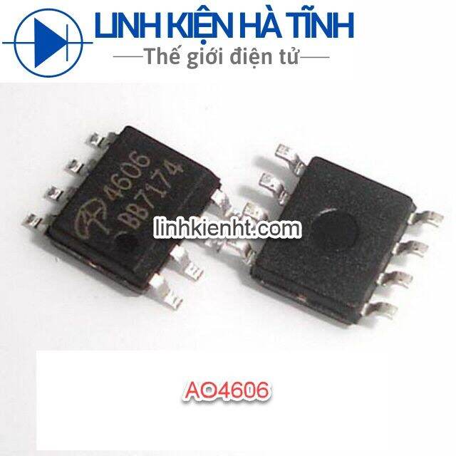 5 con AO4606 MOSFET trên bo cao áp LCD Laptop | Lazada.vn