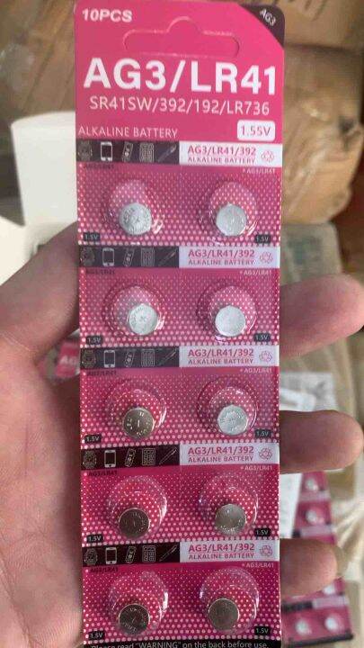 Pin Lr41/ Ag3 pin Lr41 lắp cho thiết bị điện tử | Lazada.vn