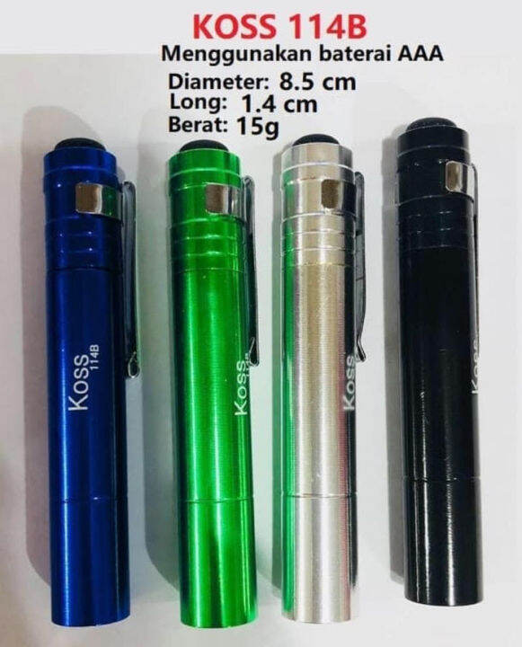 Senter Batu / Senter Led / Senter mini 114B | Lazada Indonesia