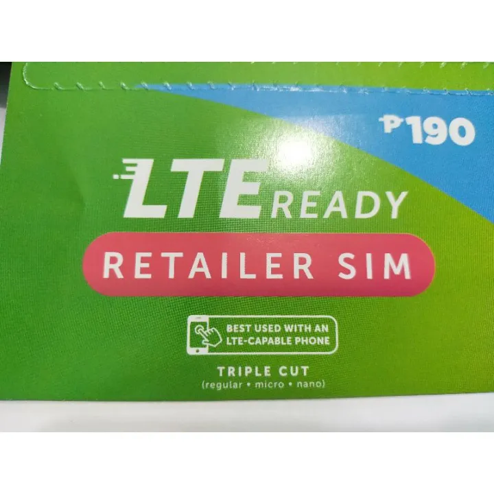 SMART RETAILER SIM WITH 150 LOAD WALLET (Smart, TNT, Sun, PLDT, Cignal ...