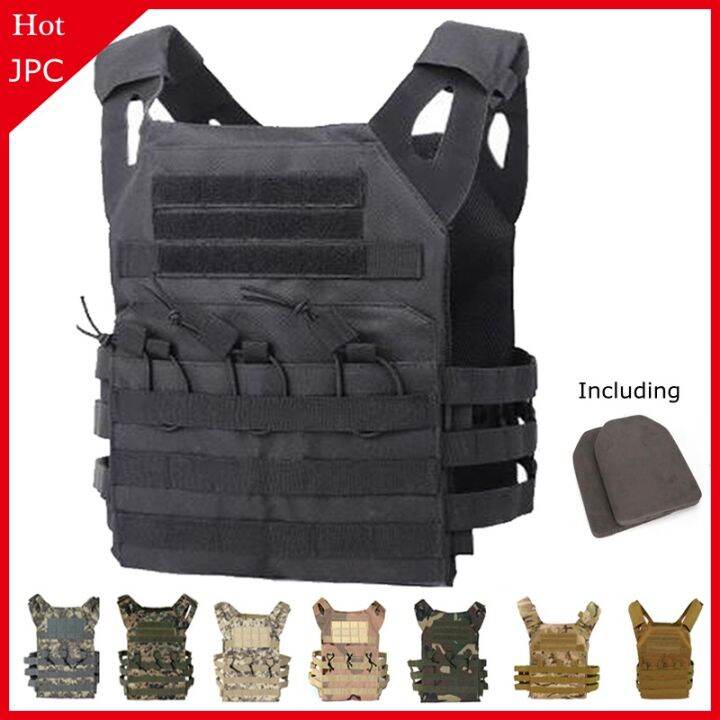 ∋ ♛JPC Vest Tactical Molle Plate Carrier Vest Outdoor Paintball Airsoft ...