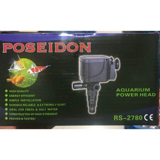 Poseidon RS-2780 Aquarium Powerhead 12 Watts 1800LH | Lazada PH