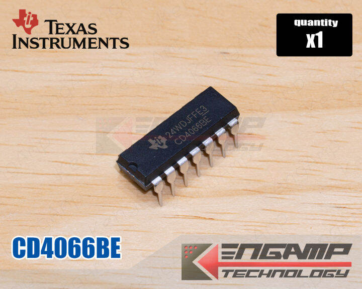 (1ตัว) [IC] CD4066BE CD4066 TEXUS CMOS Quad Bilateral Switch | Lazada.co.th