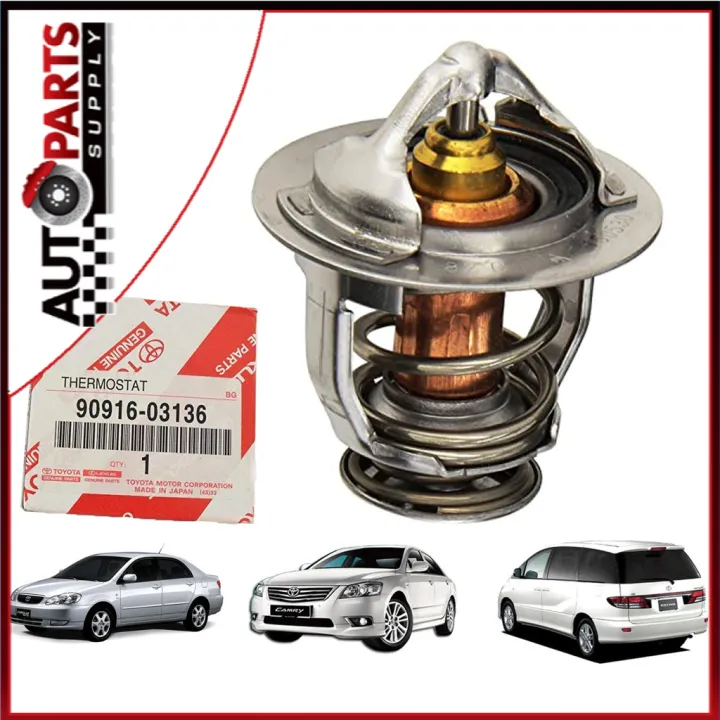 TOYOTA THERMOSTAT CAMRY ACV30 ACV40 ESTIMA ACR30 ACR50 ALTIS ZZE122 ...