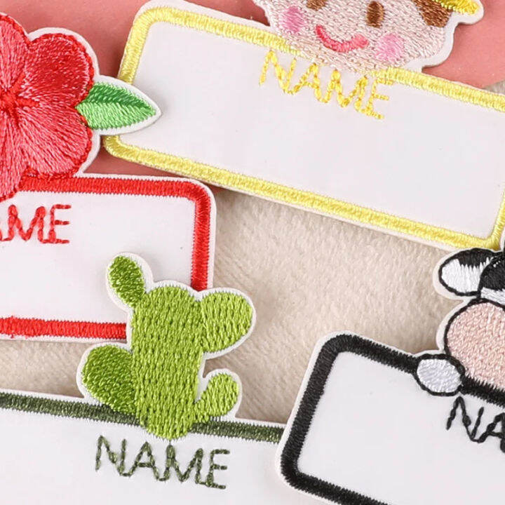 Sticker ủi nhiệt thêu TÊN THEO YÊU CẦU - Miếng dán trang trí quần áo ba ...
