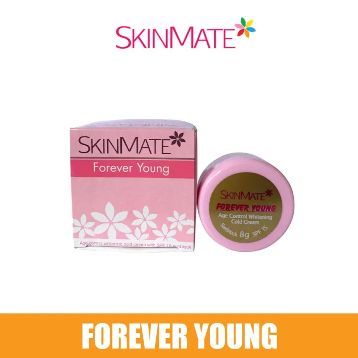 SkinMate Forever Young Whitening Cream (8g) | Lazada PH