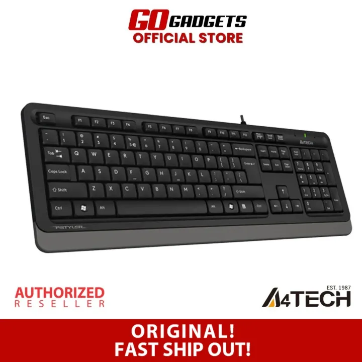A4Tech Fstyler FK10 Keyboard USB Grey | Lazada PH