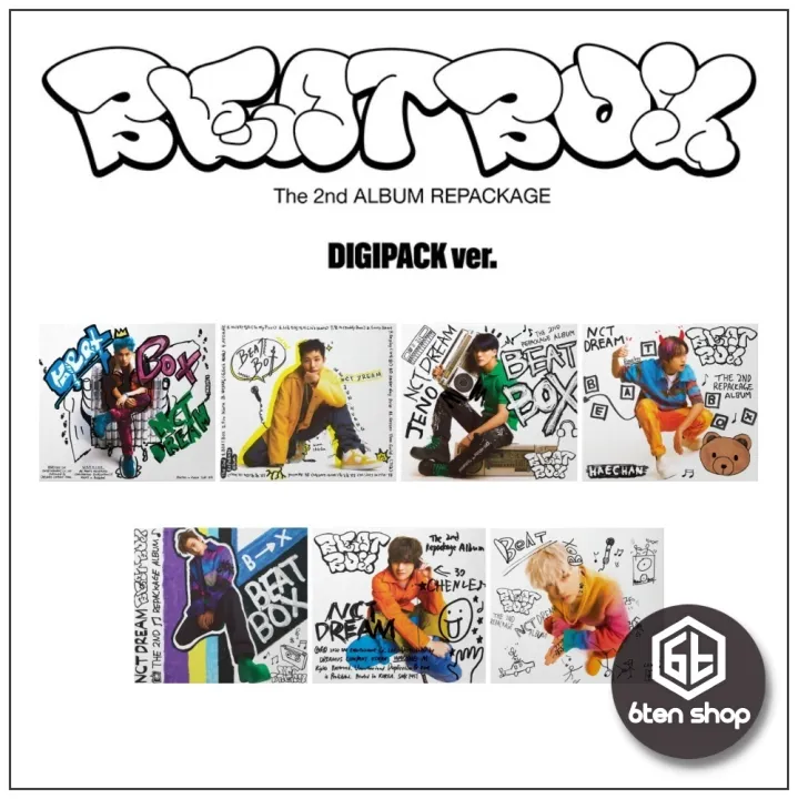 NCT DREAM 2nd Repackage Album [Beatbox] Digipack Ver. | Lazada