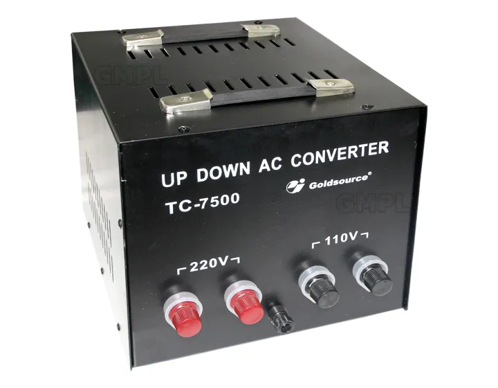 Goldsource Transformer Step Up/Down 7500w TC-7500 | Lazada PH