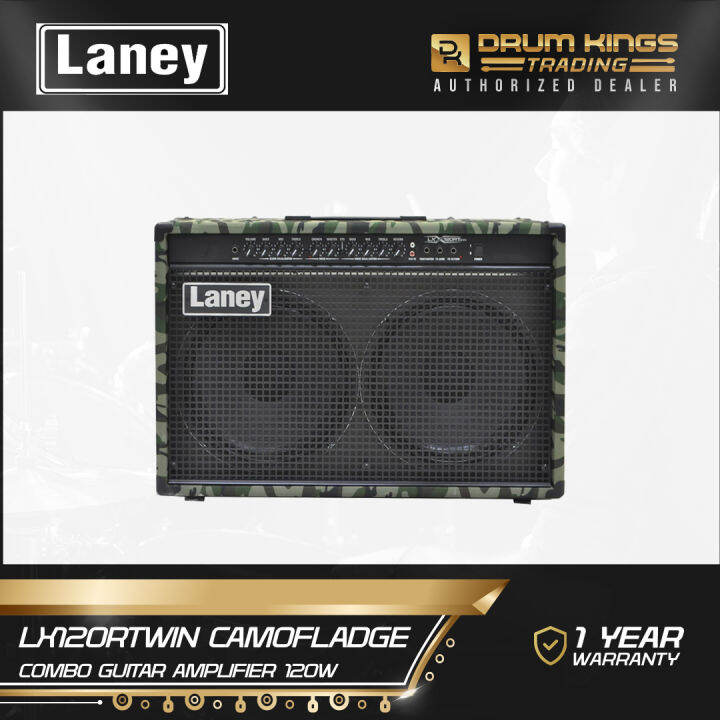 Laney LX120RTWIN 120-Watts Combo Guitar Amplifier (Camouflage) | Lazada PH