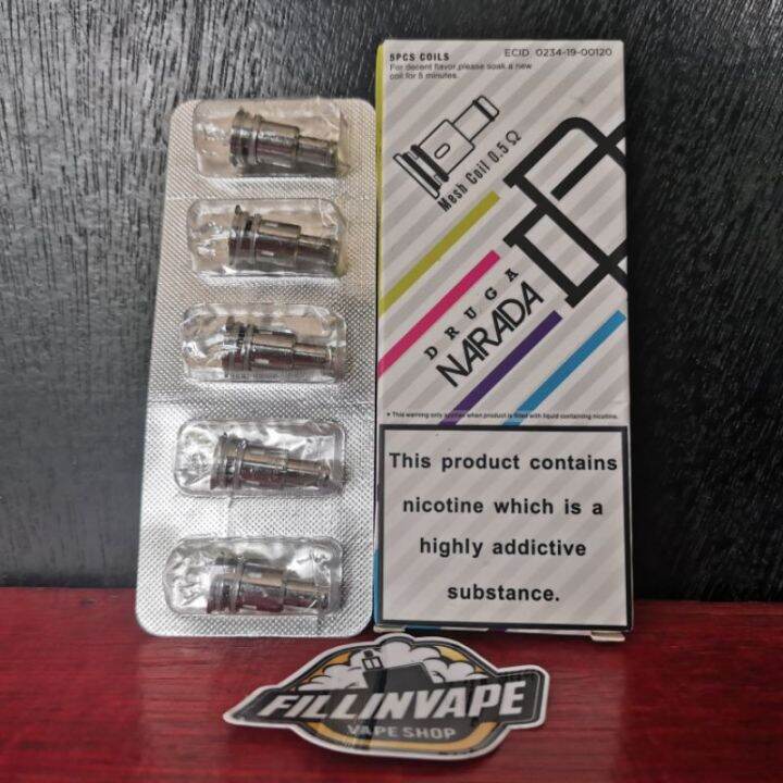 Druga Narada occ Mesh coil 0.5ohm | Lazada PH