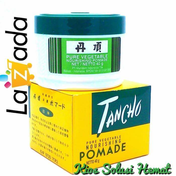 Tancho Pomade Hijau Vintage 40gr - Minyak Rambut Hair Style Legendaris ...