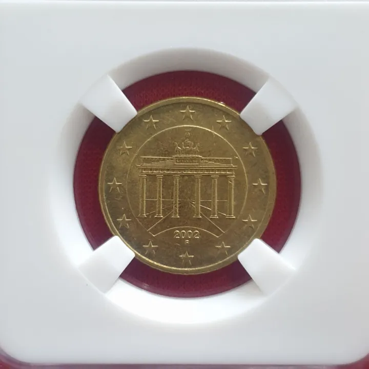 Rare 50c Euro Germany Coin 2002 - The Brandenburg Gate | Lazada