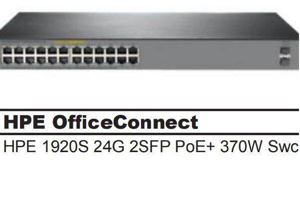 HPE Office Connect 1920S 24G 2SFP PoE+ 370W Switch - JL385A (USED) | Lazada