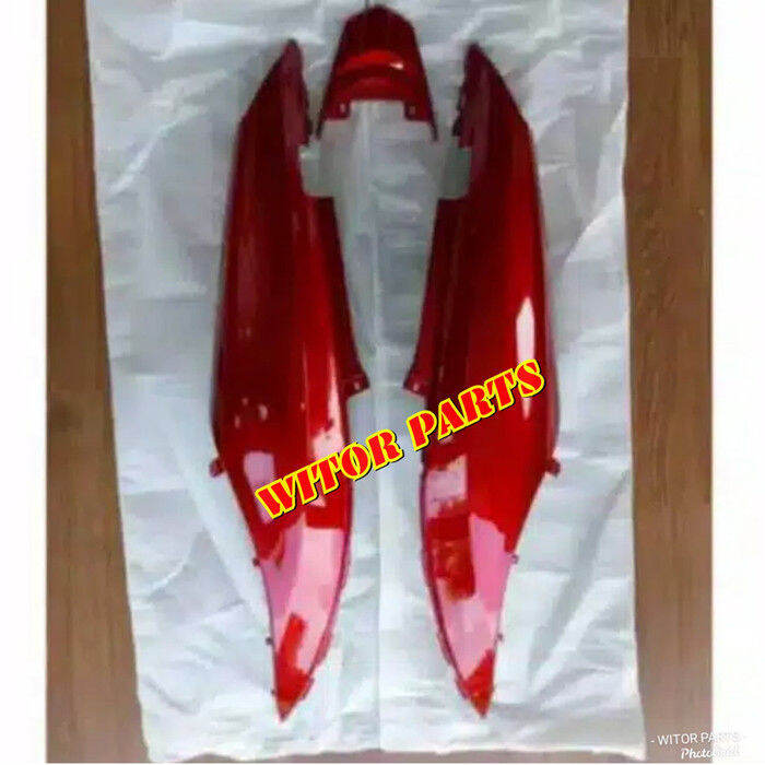 BODY BELAKANG YAMAHA MIO GT MERAH / COVER BODY YAMAHA MIO GT MERAH ...