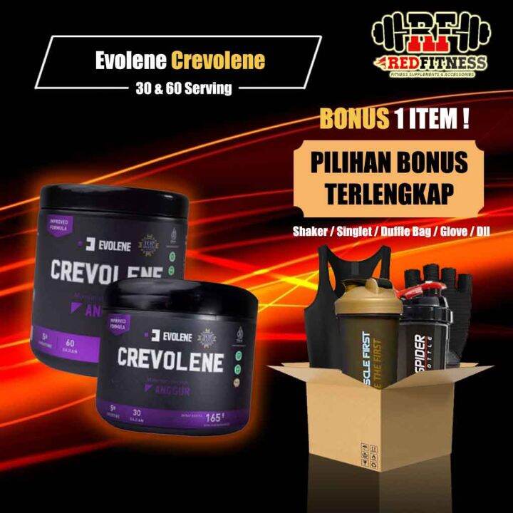 Evolene Crevolene Creatine Monohydrate 165 & 330 gram (30 & 60 serving ...