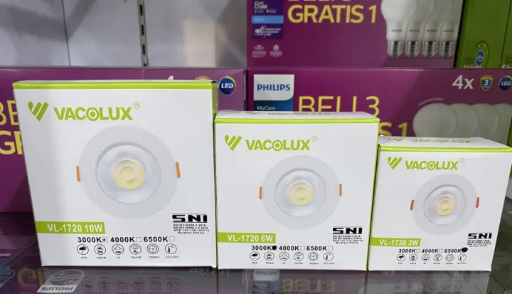 LED Ceiling Light VACOLUX 10 Watt Lampu Downlight LED COB VACOLUX 10W ...