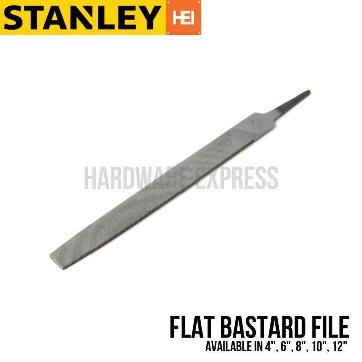 Stanley Flat File Bastard 4 / 6 / 8 /10 / 12 | Lazada PH