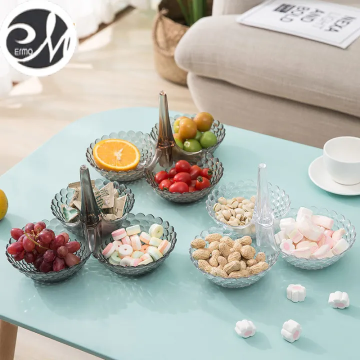 ERMO มีเก็บเงินปลายทาง [ขายดี] ใหม่ผลไม้ชั้นเดียวสามแผ่นผลไม้บ้านห้อง ...