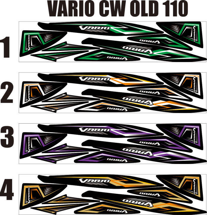 STRIPING VARIO CW OLD 110 KARBU STICKER STRIPING MOTIF STIKER VARIO OLD 110 STRIPING POLET ...