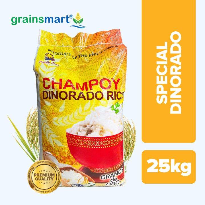 Grainsmart Rice Champoy Special Dinorado 25KG | Lazada PH