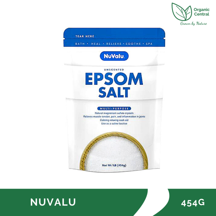 Nuvalu Epsom Salt 453g | Lazada PH