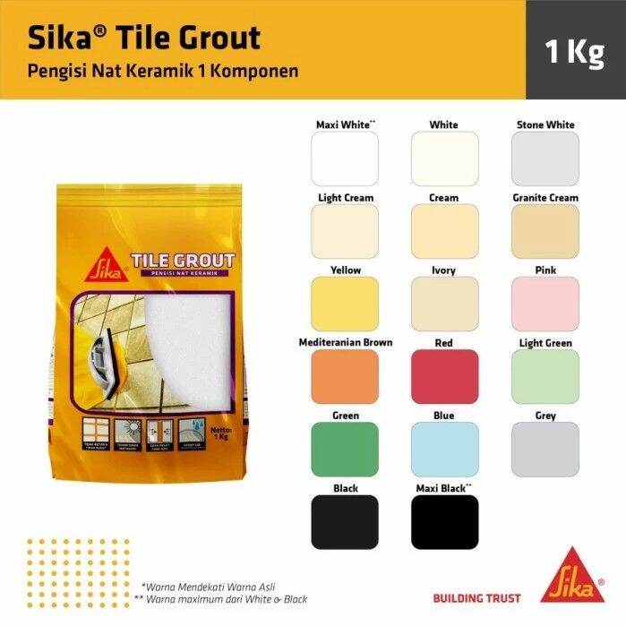 SIKA TILE GROUT 1 KG | Lazada Indonesia