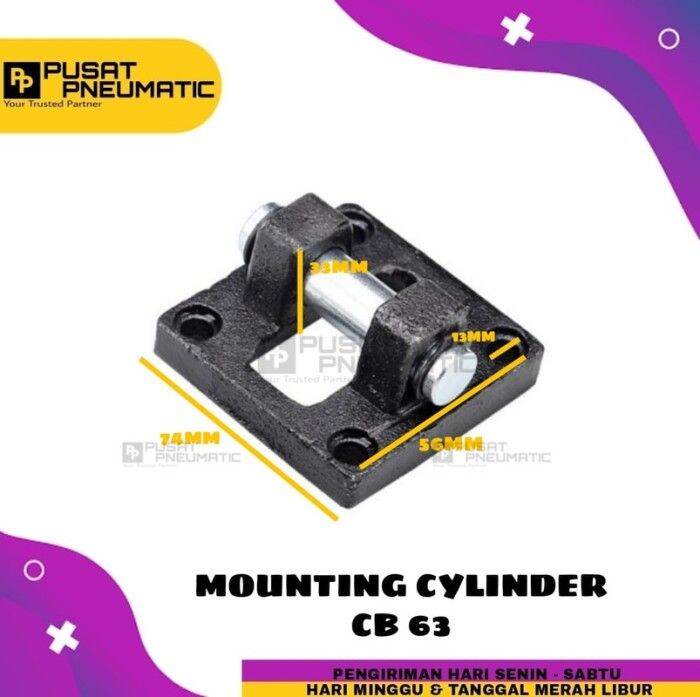 Mounting Cylinder Belakang Type 2 Gunung/ CB 63 Body Cylinder 63 ...
