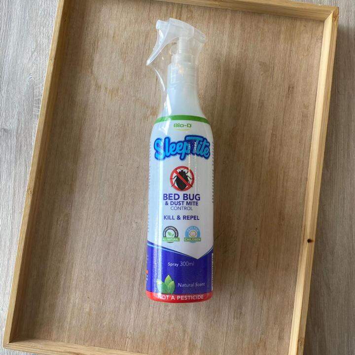 Bio-D Sleep Tite Bed Bug & Dust Mite Control (Kill & Repel) Spray 300ml ...
