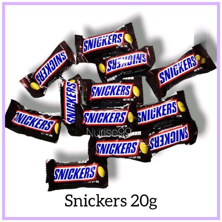 Chocolate snickers 20g | Lazada