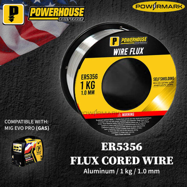 POWERHOUSE PH-ER5356-ALUM MIG Wire for Gas Aluminum Welding 1.0 kg ...