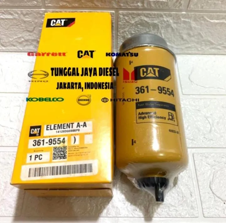 Fuel Filter Water Separator 361-9554 361 9554 3619554 Cater-pillar CAT ...