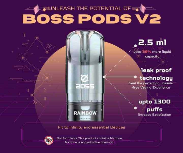 Boss Pods V2 Compatible with Infinity and Essential | Lazada PH
