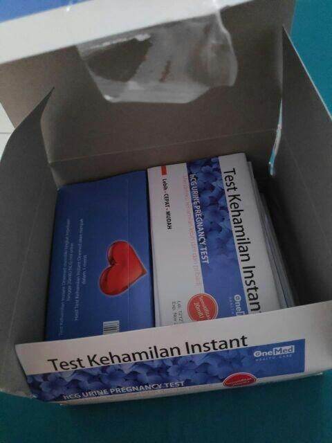TEST PACK - tespek - Tes Kehamilan Merk ONE MED | Lazada Indonesia