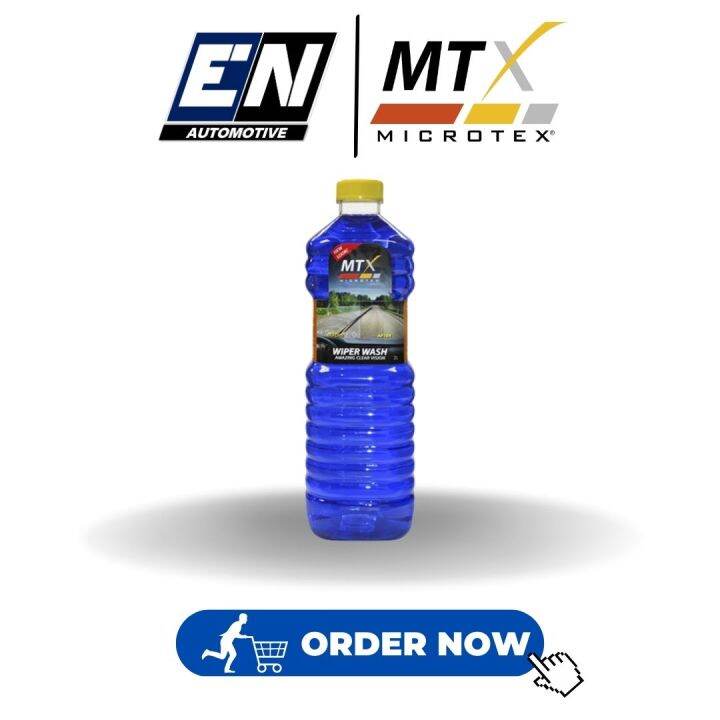 MTX Microtex Windshield Washer Fluid Wiper Wash 2L | Lazada PH