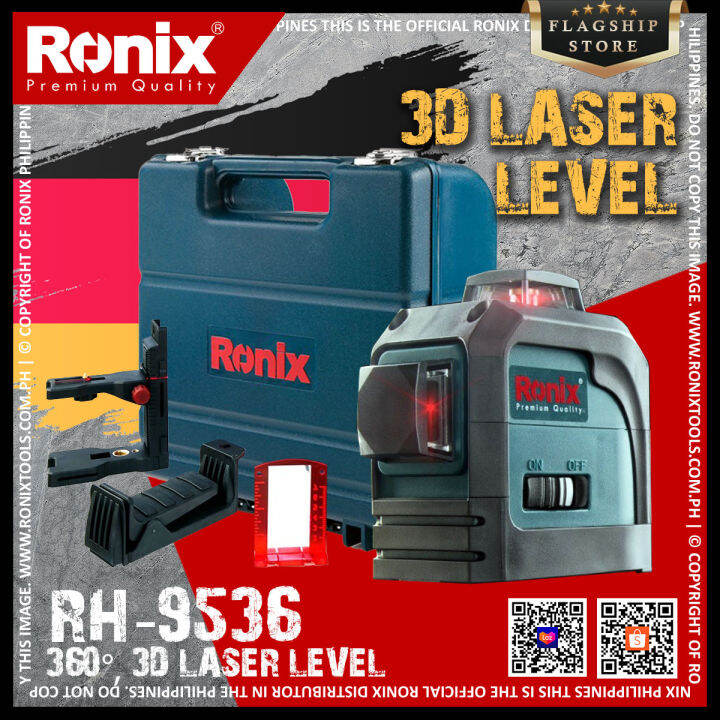 New Arrival! 🇩🇪 Ronix RH-9536 Premium Quality High Precision Automatic Self-Leveling ±3.5 ...