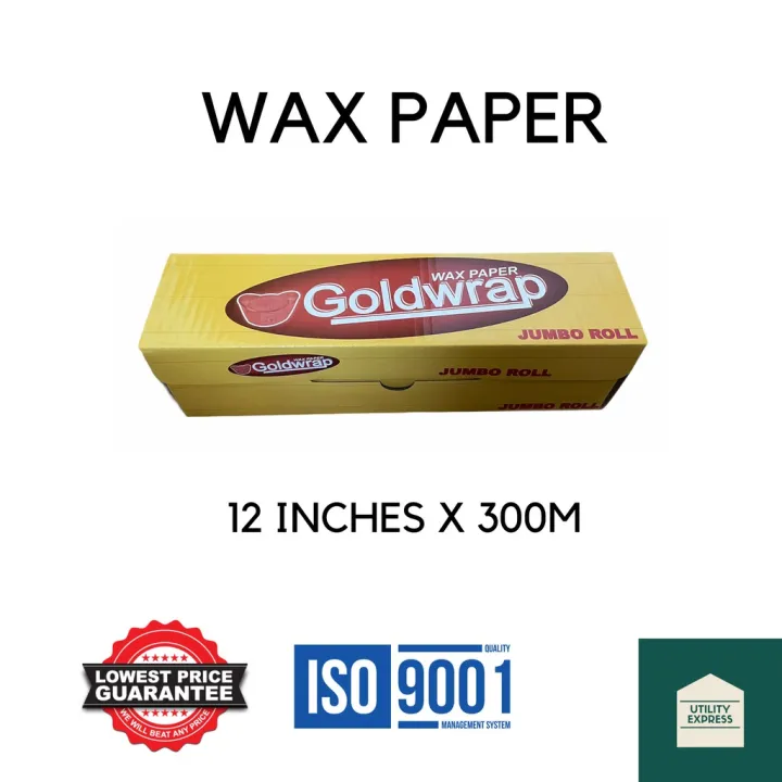 the notebook overview Wax Paper Goldwrap Brand Jumbo Roll (12 inches x ...